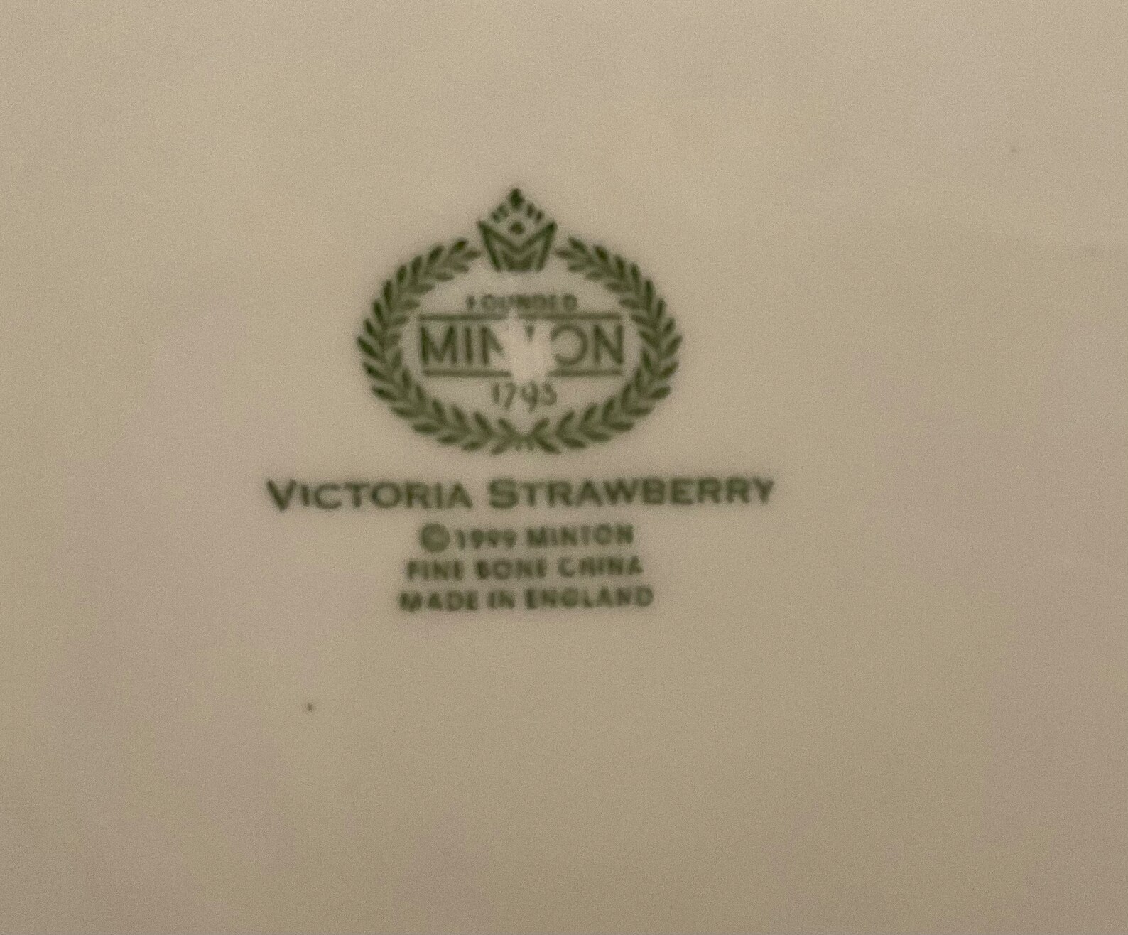 Minton Victoria Strawberry Cake Plate - Etsy