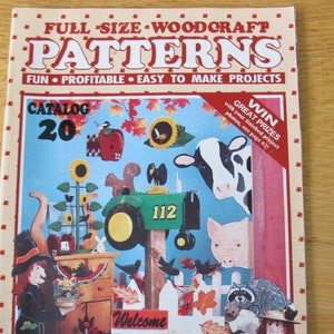 SALE 1993 woodcraft pattern catalog / 1993 Winfield Collection | Etsy