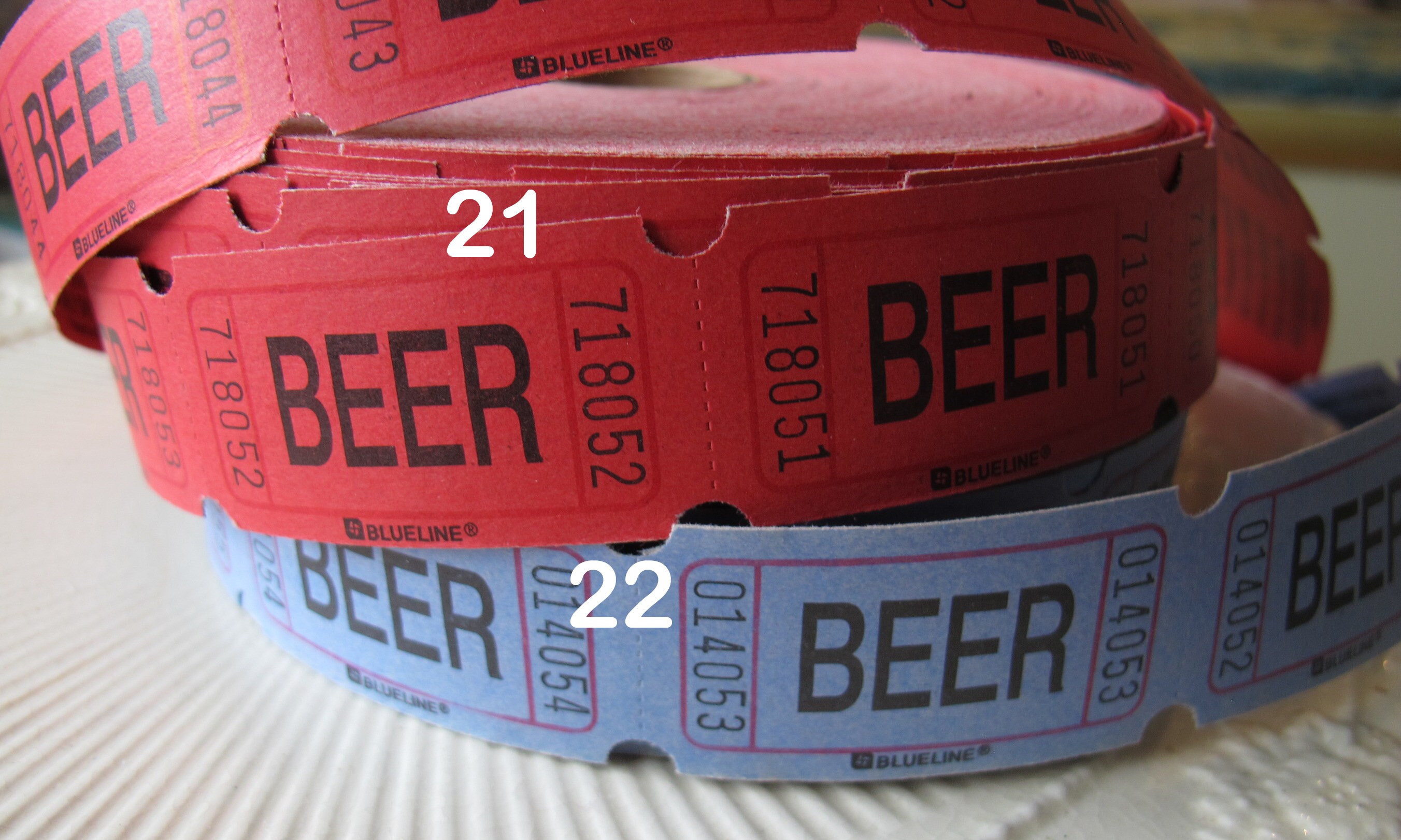 Beer Liquour Refreshment Alcohol Tickets choice of Style / - Etsy