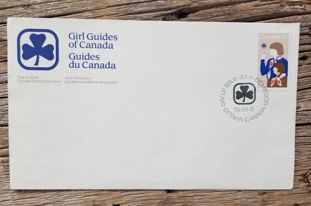 Ships in April/ 1985 Girl Guides of Canada 75th Anniversary Day of ...