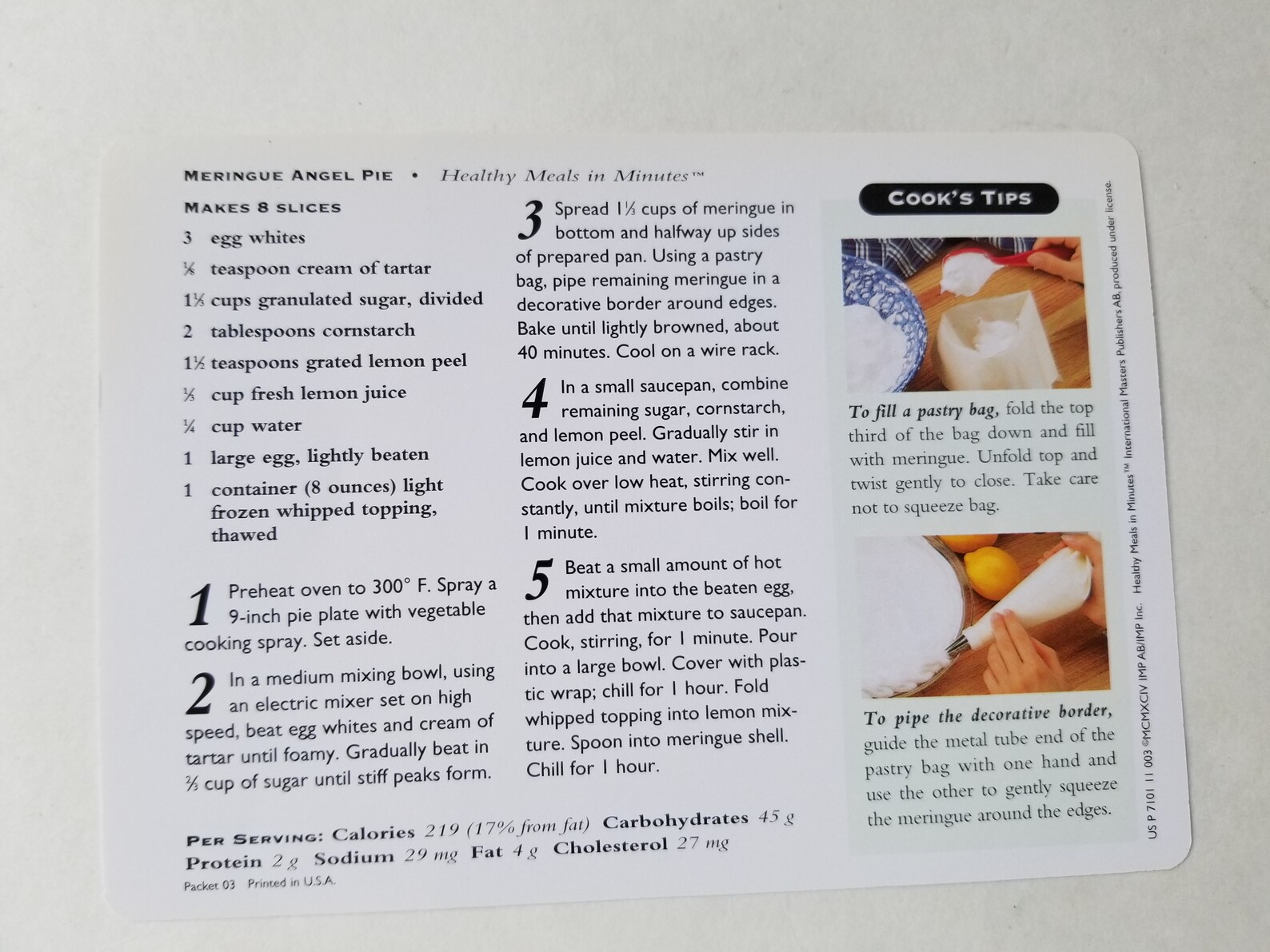 Vintage 1990's recipe cards collection 8 cards / Healthy | Etsy