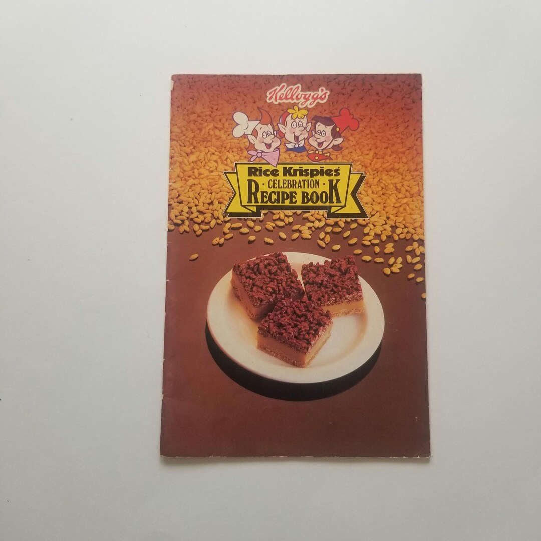Vintage Rice Krispies Recipe Book Kellogg's Celebration Recipe Book ...