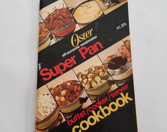 Oster Super Pan Cookbook / Oster Pot Pourri - Etsy