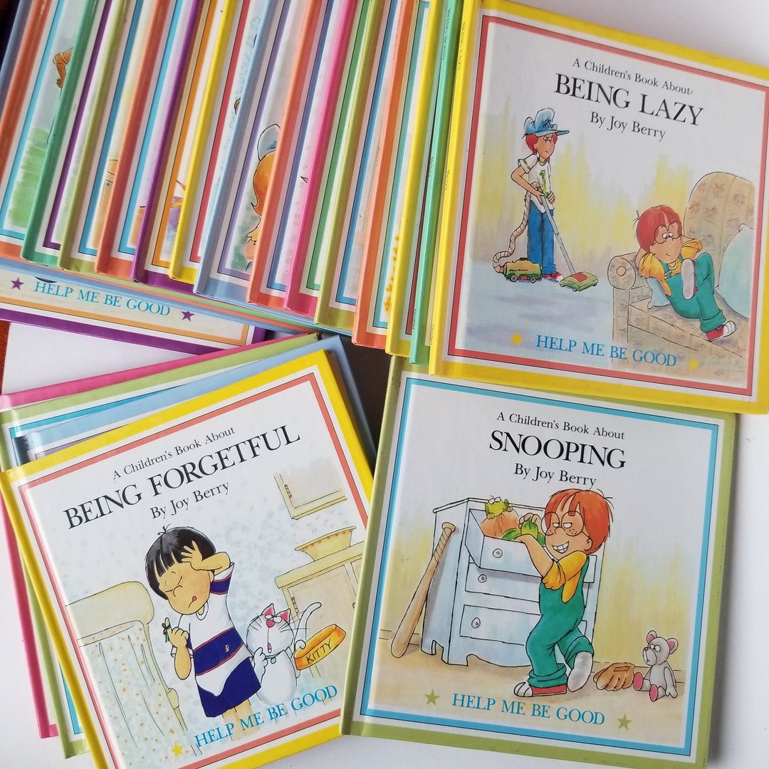Joy Berry's Help Me Be Good Children's Books / Choice of Children's ...