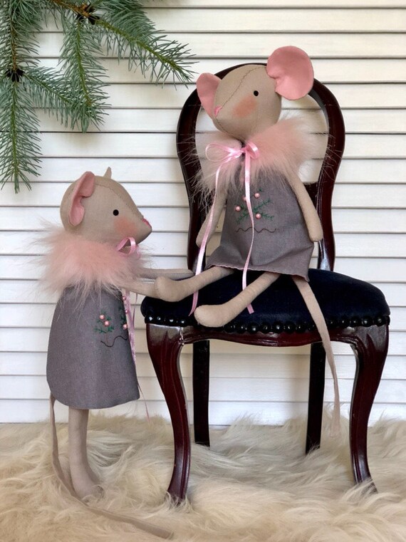 Toys & Games Dolls Dolls & Action Figures Tilda Mouse Animals Plush Toy ...