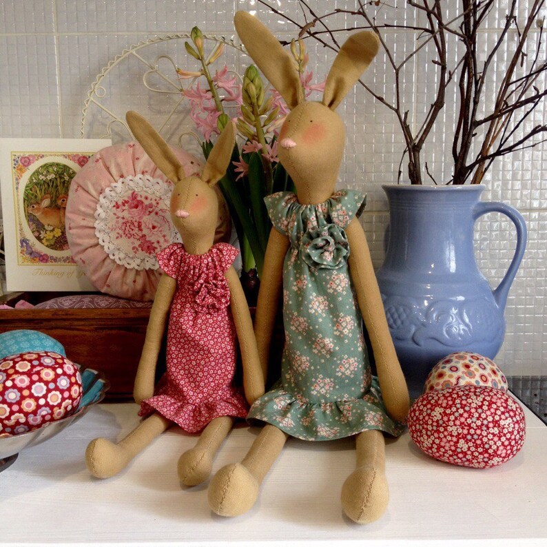 Tilda Hare Easter Bunny Rabbit Gift for Daughter Kids Easter | Etsy