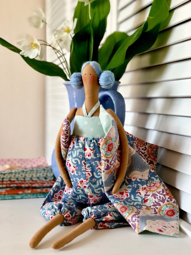 Rag Doll Tilda Doll Summer Decorations Decorative Doll Grandma - Etsy