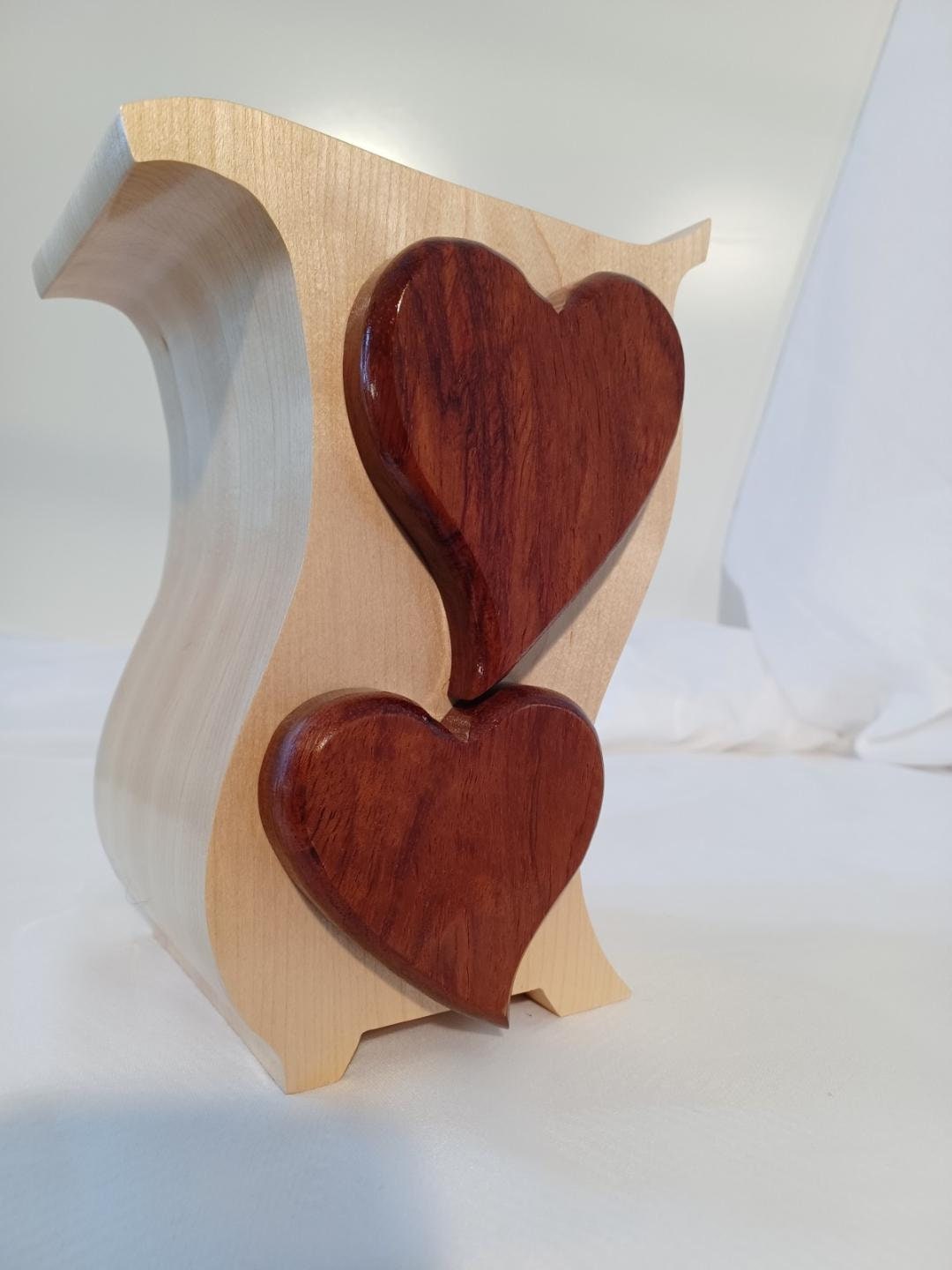 Heart Birthday Bandsaw Box Keepsake Anniversary - Etsy