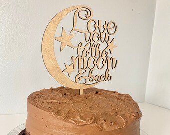 Love Cake Topper - Etsy