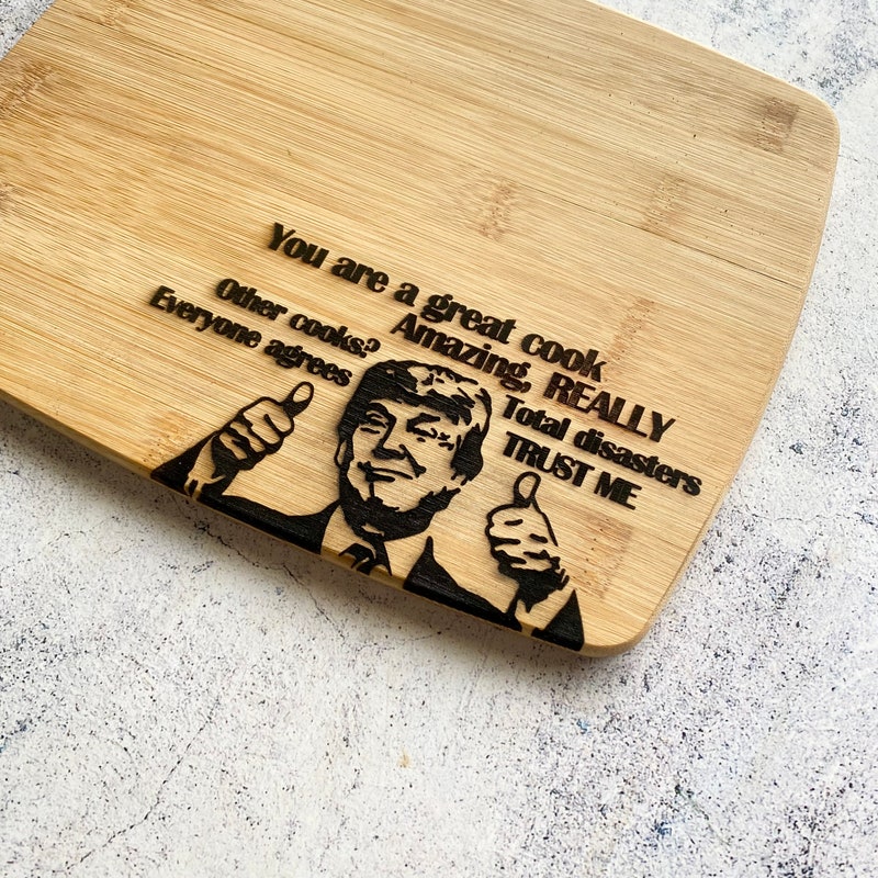 Trump Cheese Board - Etsy