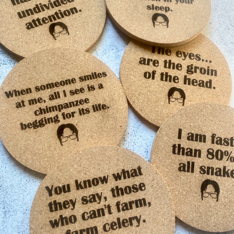 Quote Coasters - Etsy