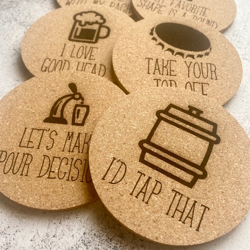 Funny Coasters - Etsy