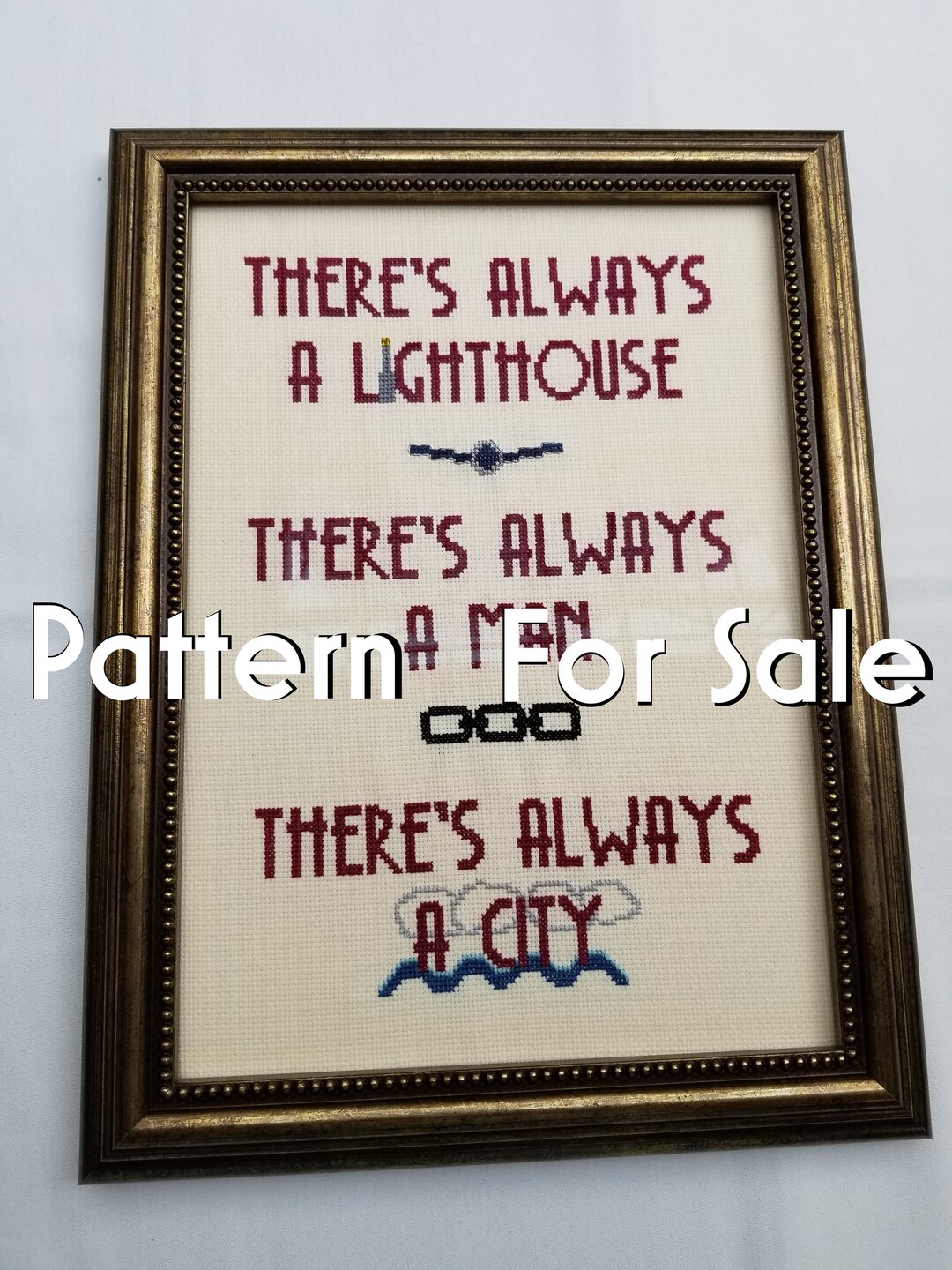 Pattern - There's Always a Lighthouse (bioshock Infinite) - Etsy