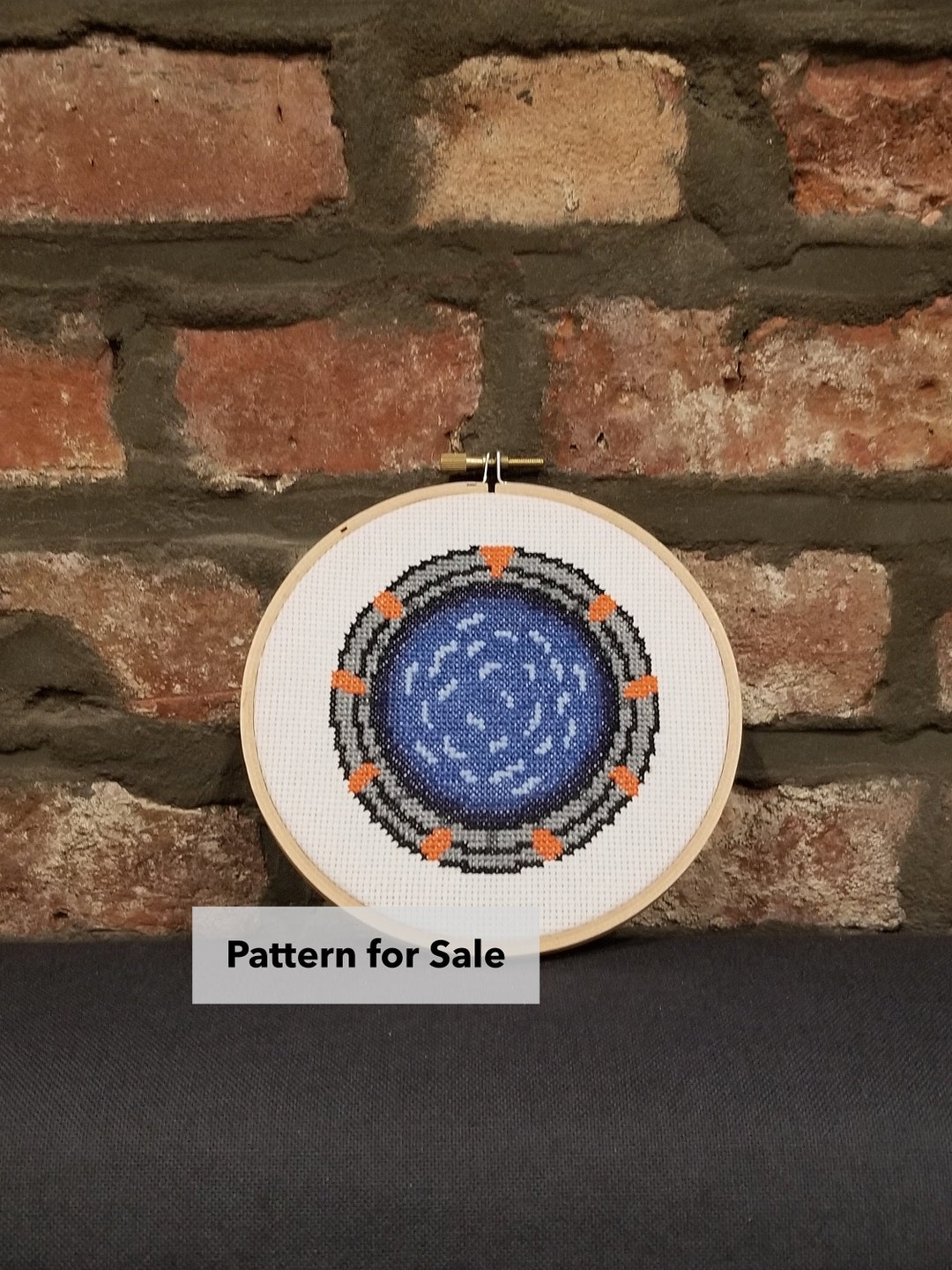 Stargate Wormhole Cross Stitch Pattern - Etsy