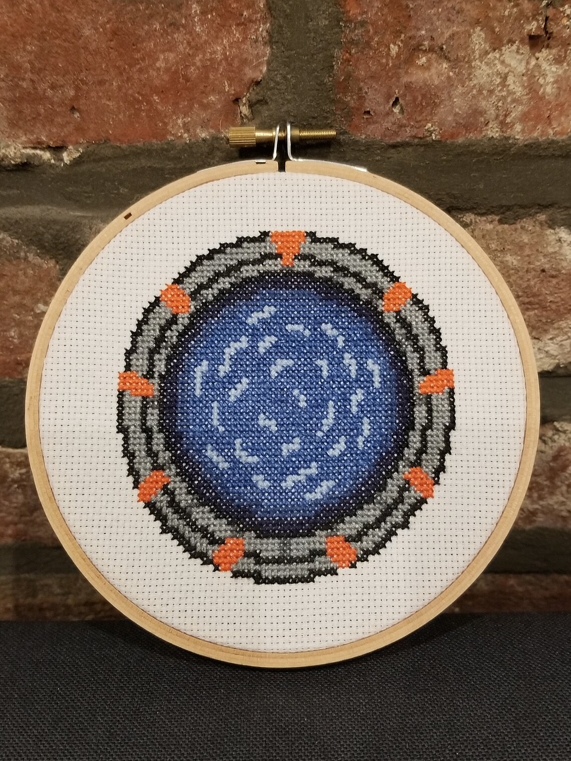 Stargate Wormhole Cross Stitch Pattern | Etsy
