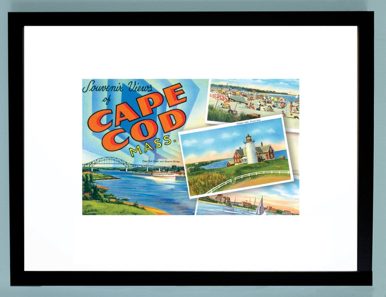 Cape Cod, Cape Cod Postcard, Cape Cod Postcards, Cape Cod Wall Art ...
