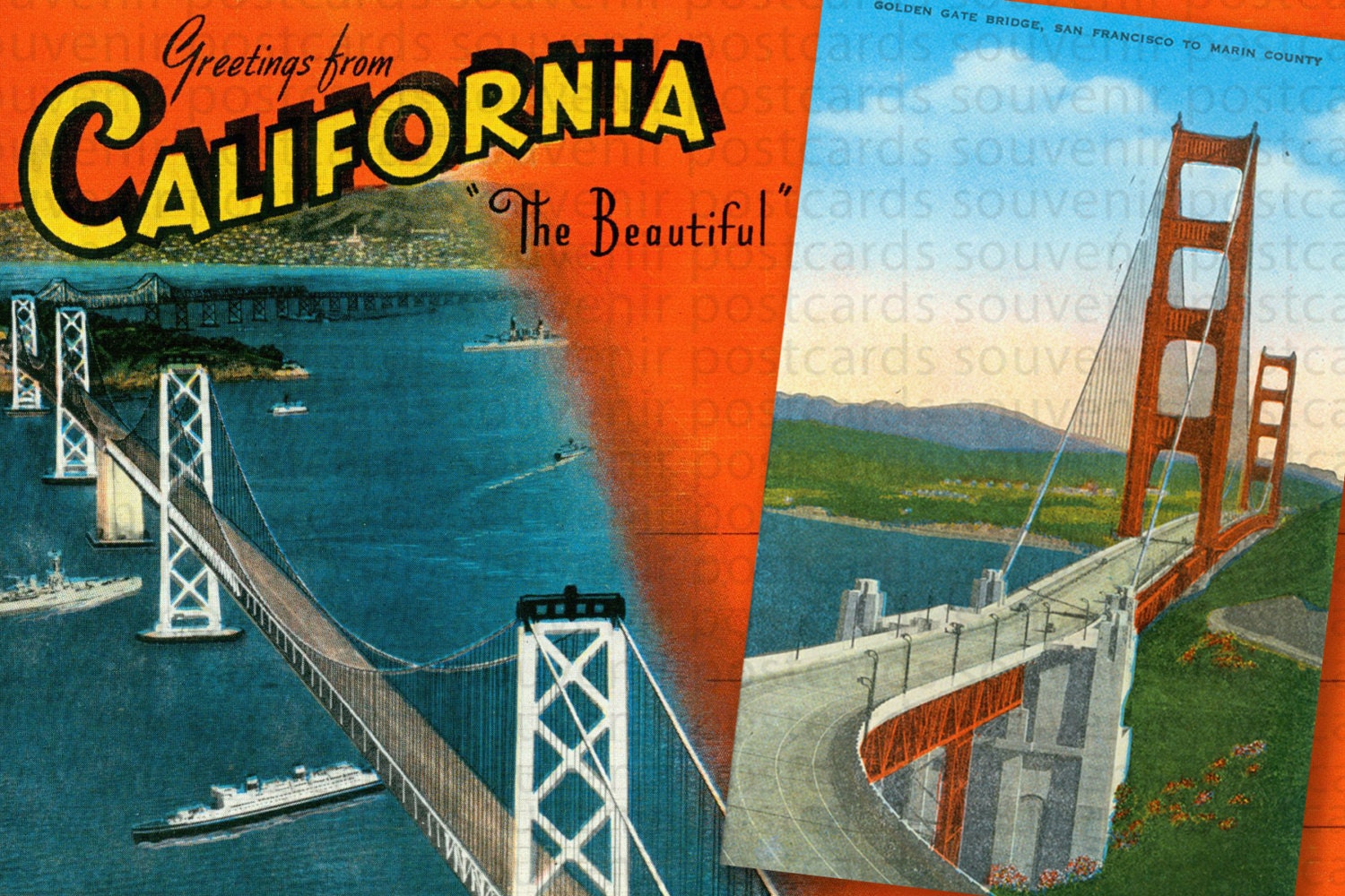 San Francisco postal, San Francisco, San Francisco postal Vintage ...