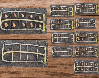 Nature Number Cards 0-10 Printable EYFS Resource Montesssori Reggio ...