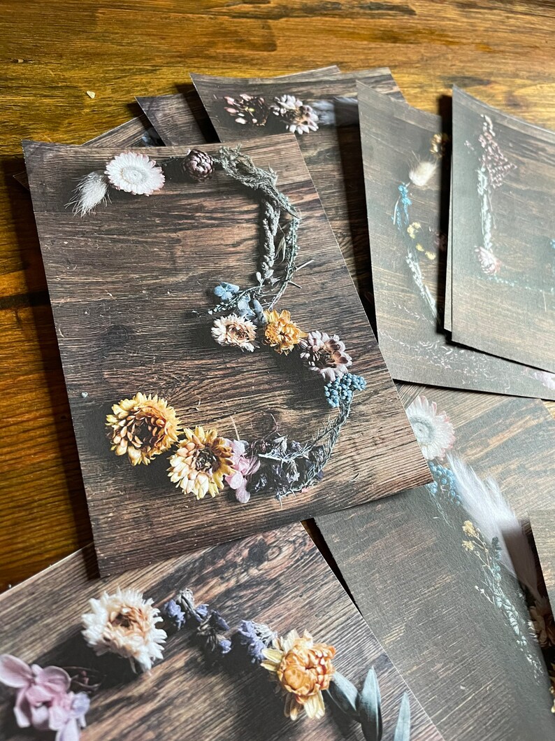 Flower Nature Themed Number Cards 0-10 Printable EYFS Resource - Etsy