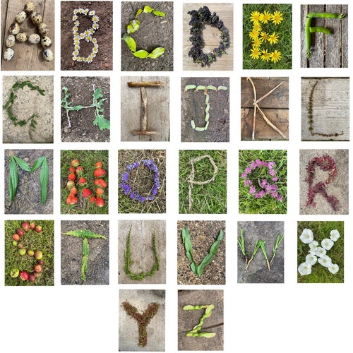 Nature Number Cards 0-10 Printable EYFS Resource Montesssori - Etsy ...