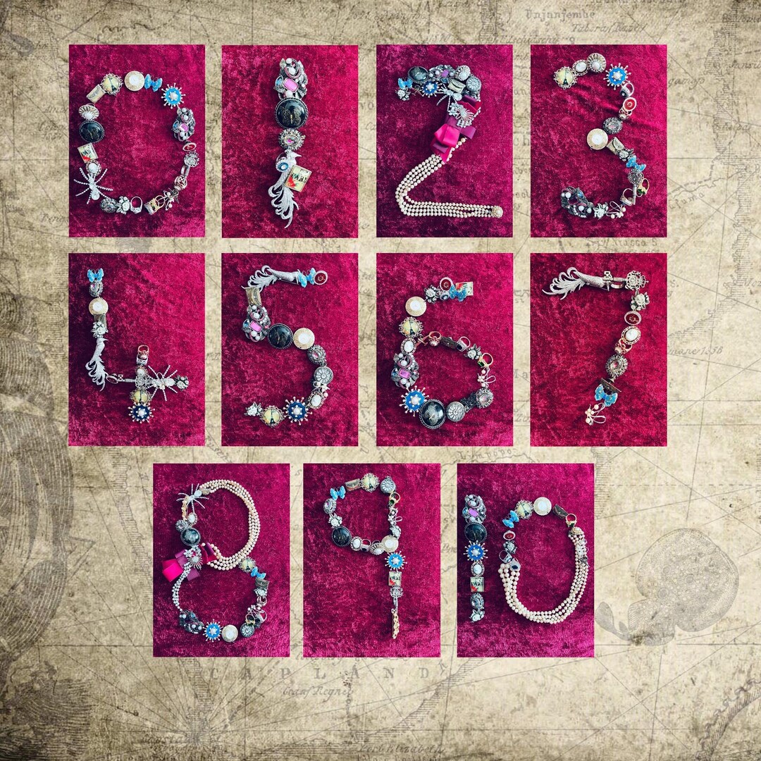 Treasure Jewellery Number Cards 0-10 Printable EYFS Resource Pirate ...