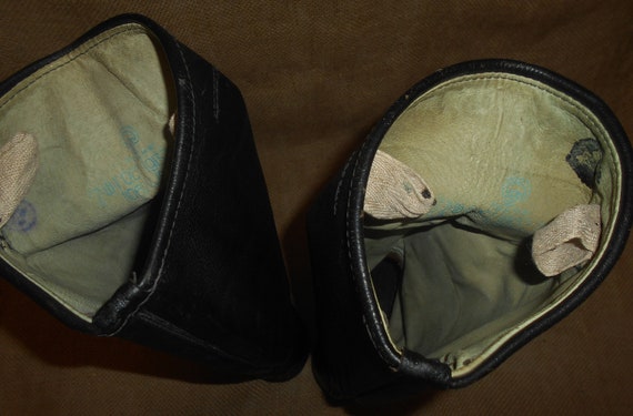 Soviet Vintage Army Yuft Jack Boots with leather sole… - Gem
