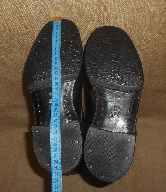 Soviet Vintage Army Yuft Jack Boots with leather sole… - Gem