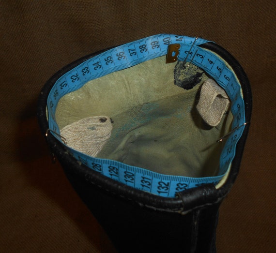 Soviet Vintage Army Yuft Jack Boots with leather sole… - Gem