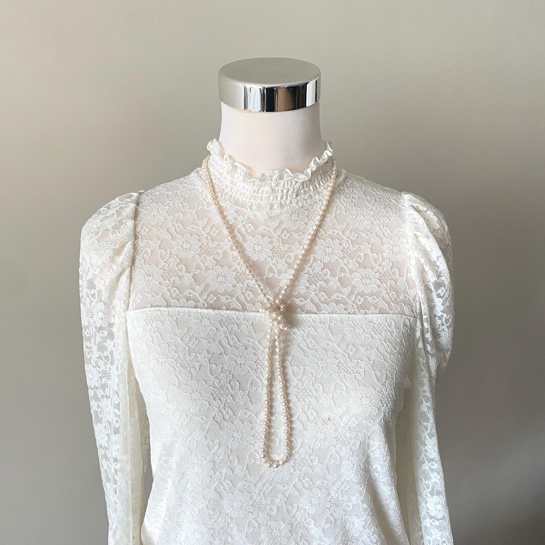 Rope AKOYA Pearl Necklace, 48.75 Inches / 124cm, 5-5.5mm Baby Seawater ...