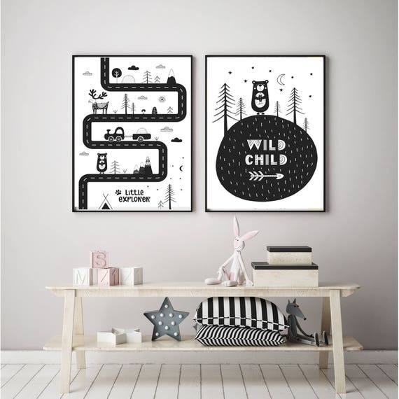 Kids Prints curated by Hëllø Blogzine on Etsy