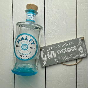 Personalised Grey Gin O'clock Sign New Home Friend Gift - Etsy