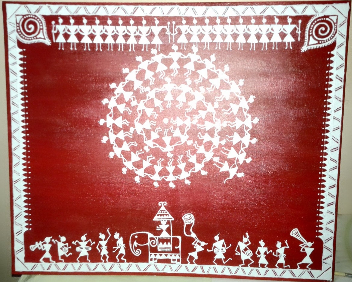 Buy WARLI Online in India - Etsy