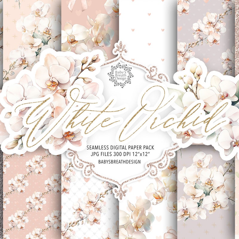 Orchid Pattern - Etsy