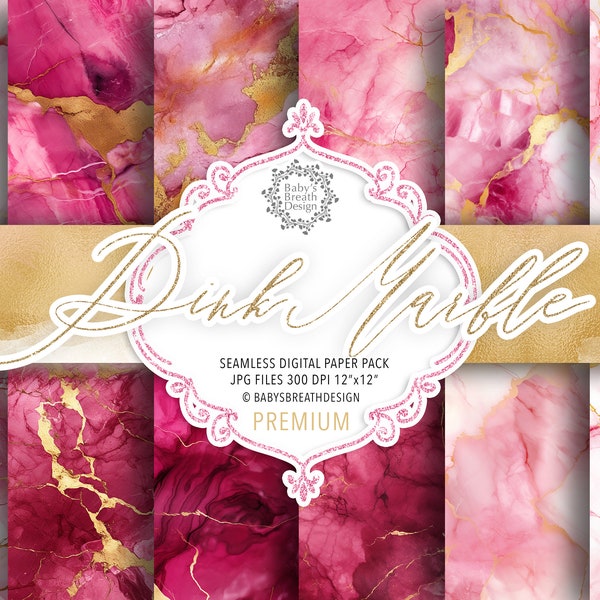 Pink Digital Paper - Etsy