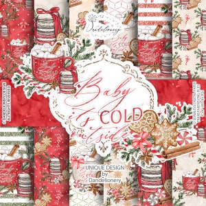 Gingerbread Watercolor Pattern, Christmas Digital Paper, Cute ...