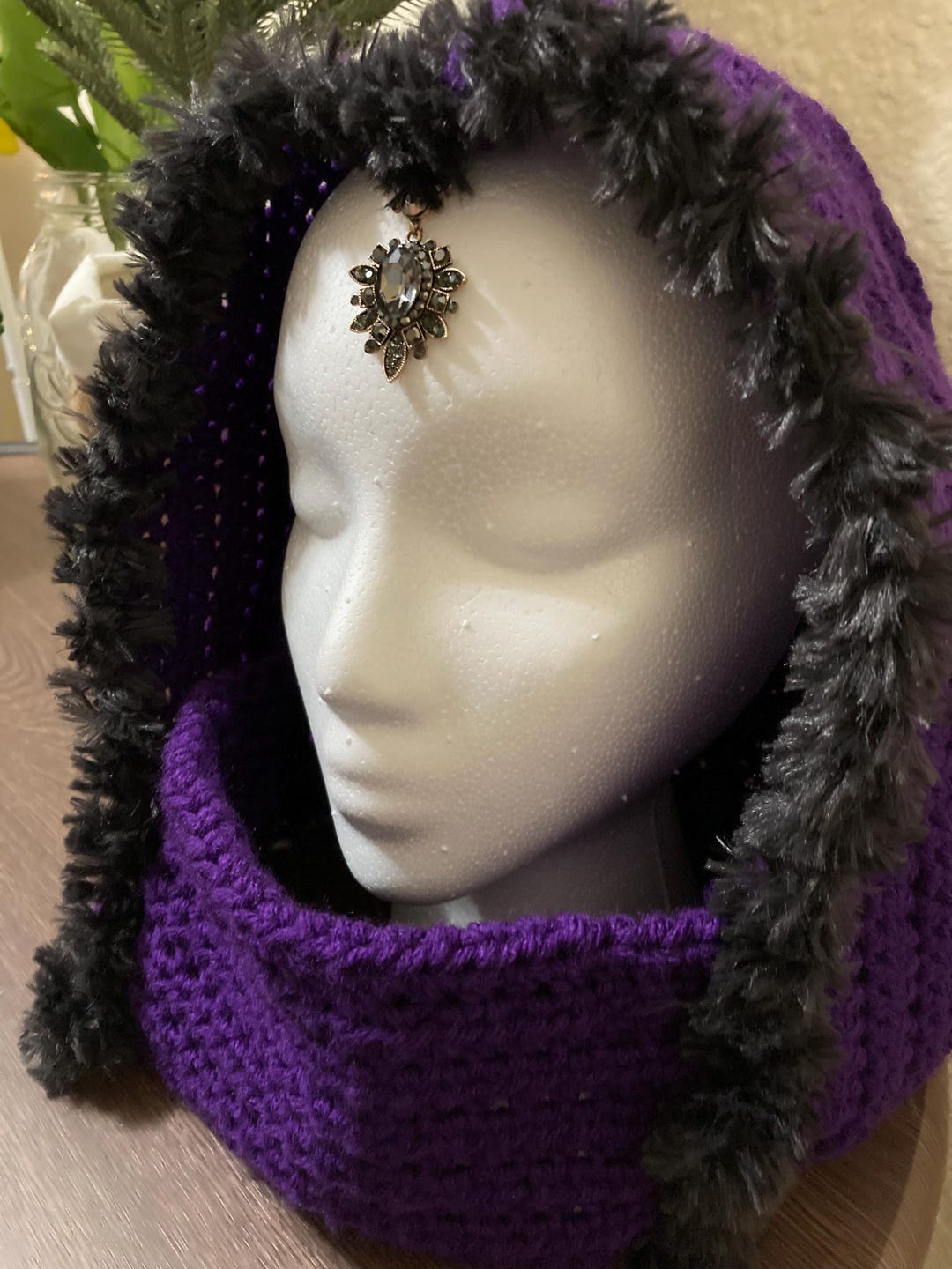 Unique Winter Hood, Fantasy Hood - Etsy