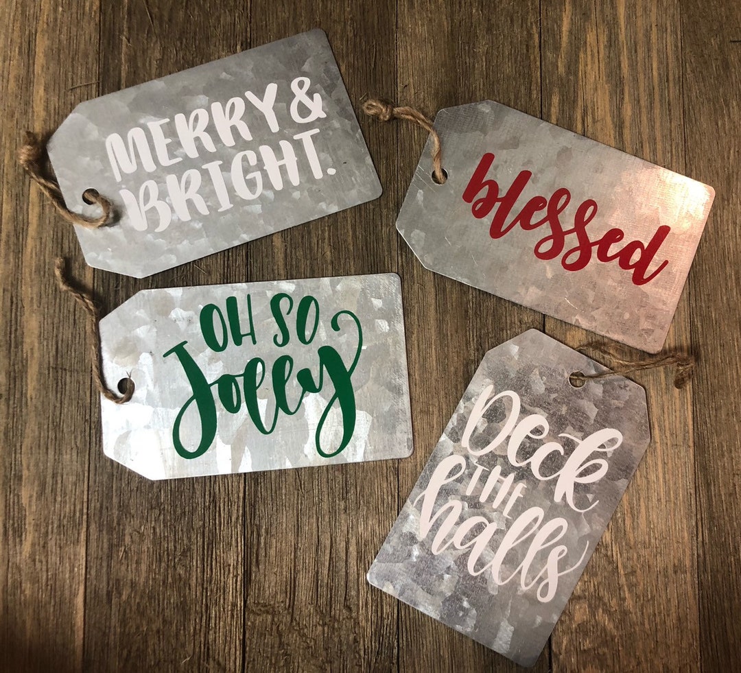Metal Gift Tag - Etsy