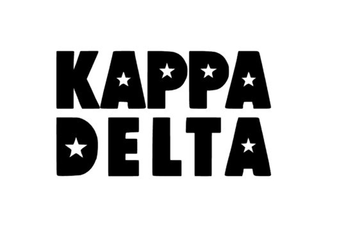 Kappa Delta Decal - Etsy
