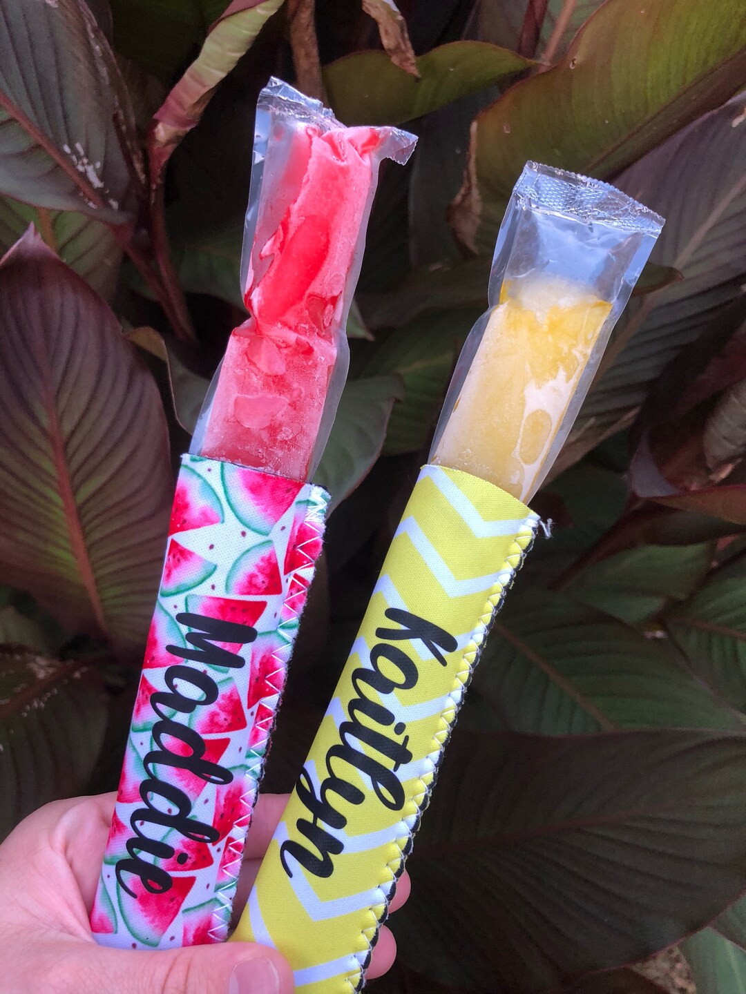 Popsicle Holder * Neoprene Popsicle Cover for Kids and Parties * Summer ...