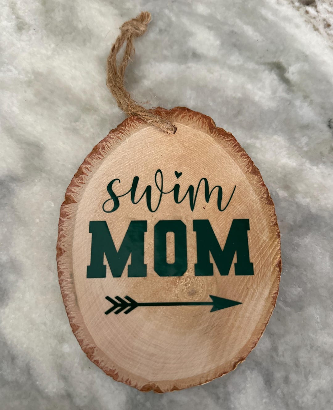 Swim Mom * Swim Mom Gift * Swim Team Mom * Swim Ornament * Christmas ...