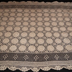 Crochet Tablecloth - Etsy