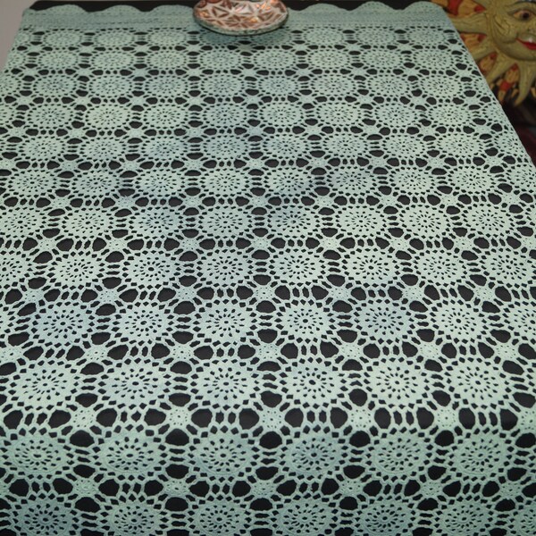 Lace Tablecloth Art - Etsy