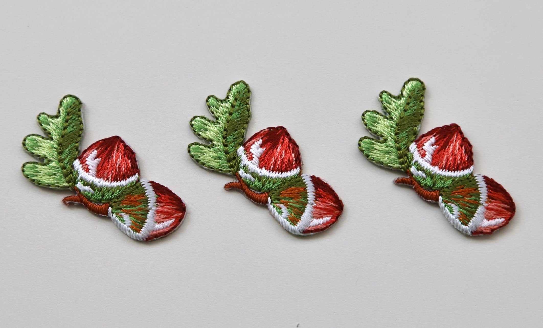 Mini Iron-on Motifs/patches High Quality Embroidered Patch - Etsy