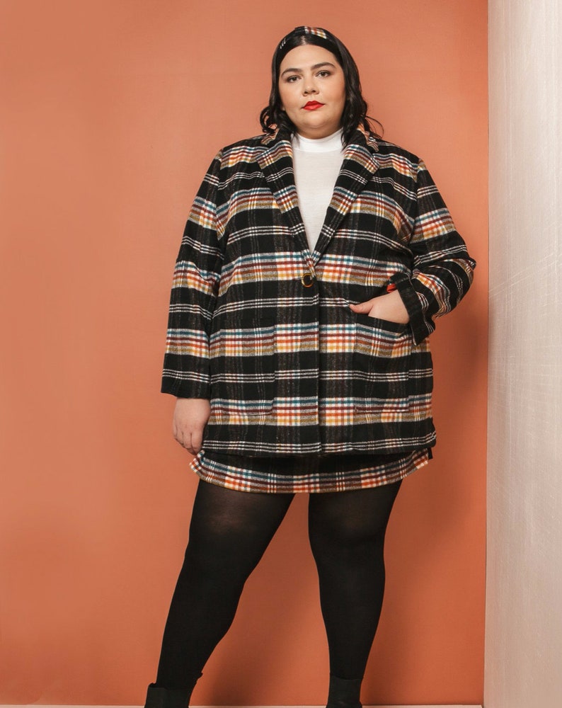 The Heather Blazer Friday Pattern Company Paper Pattern - Etsy UK