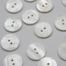 Chunky Flat Natural River Shell Buttons 23mm and 15mm - Etsy UK