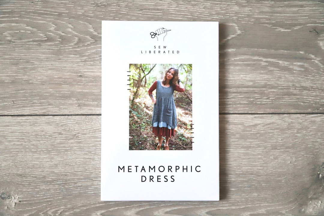 Sew Liberated - Metamorphic Dress - Paper Pattern - Reversible Dress ...
