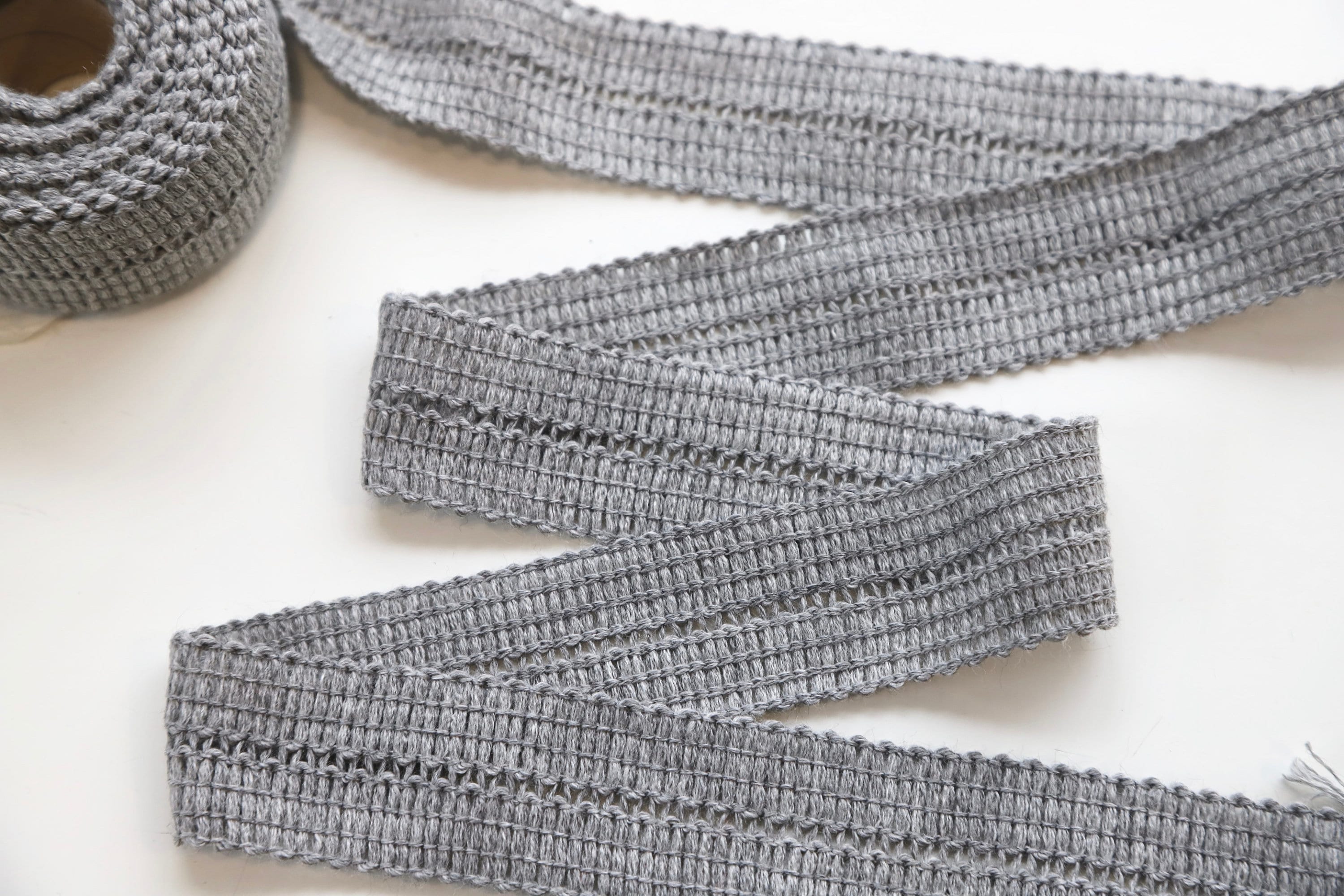 Soft Wooly Fold Over Binding in Subtle Heathery Shades, Great With ...