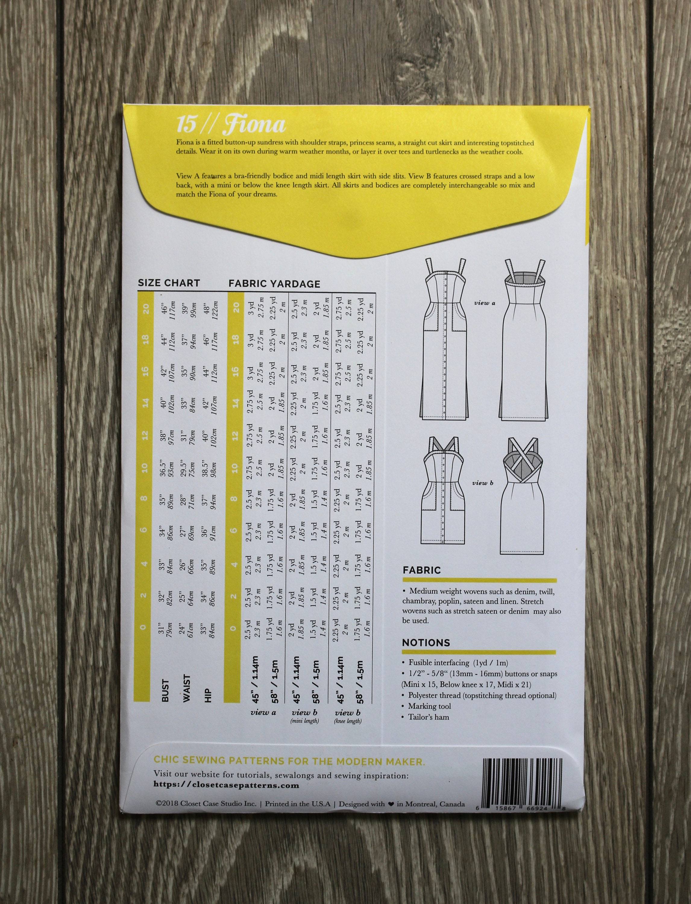 Fiona Sundress Paper Sewing Pattern Closet Core Patterns - Etsy UK