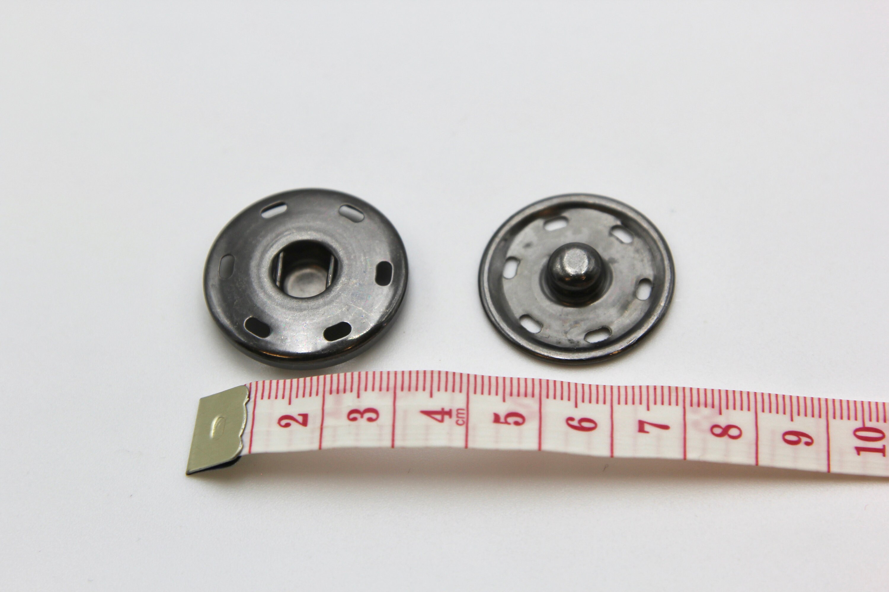 Extra Large Snap Fasteners - Coat Poppers - Gunmetal Grey - - Etsy UK