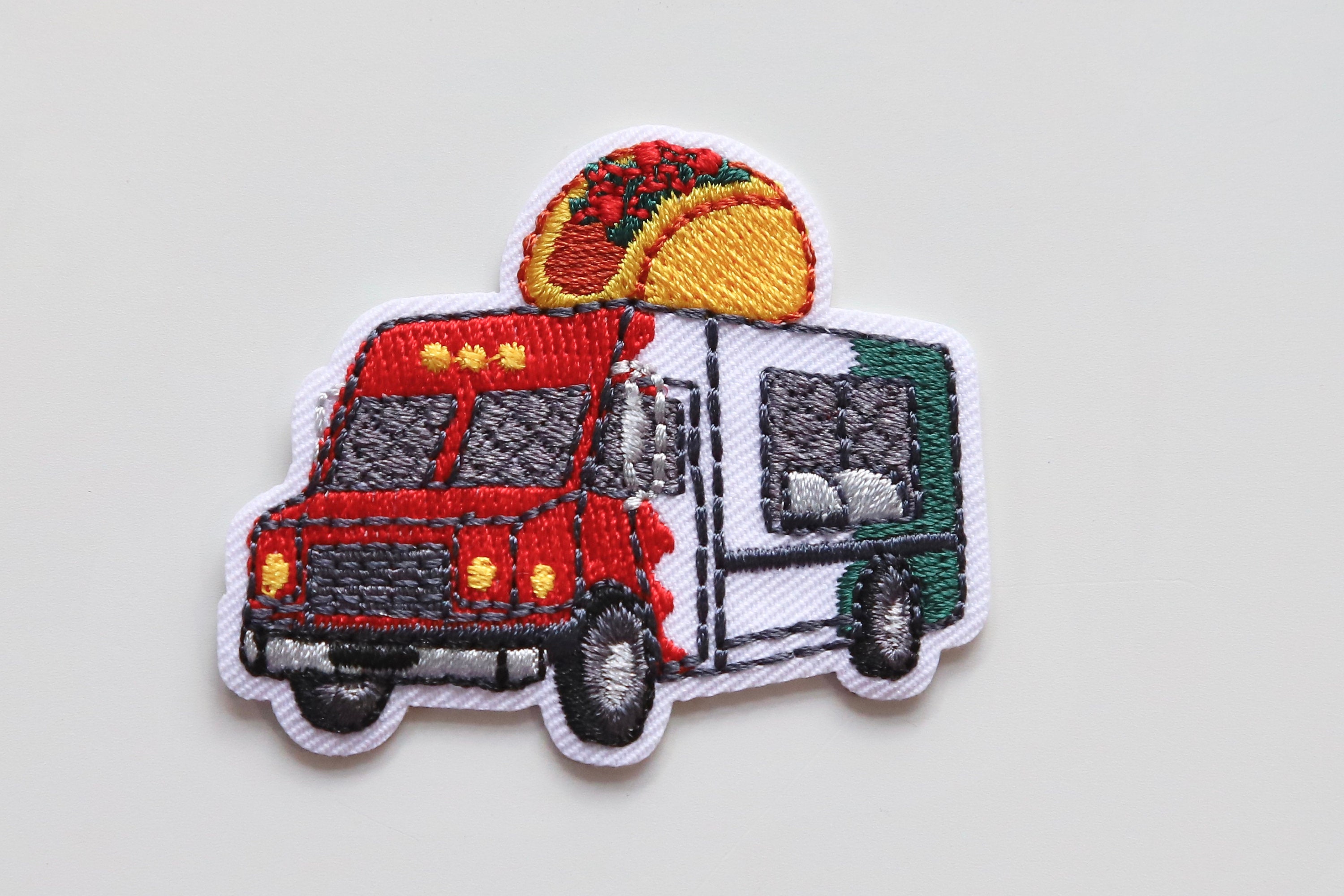 Food Van Iron on Patches Fast Food Festival Food - Etsy UK